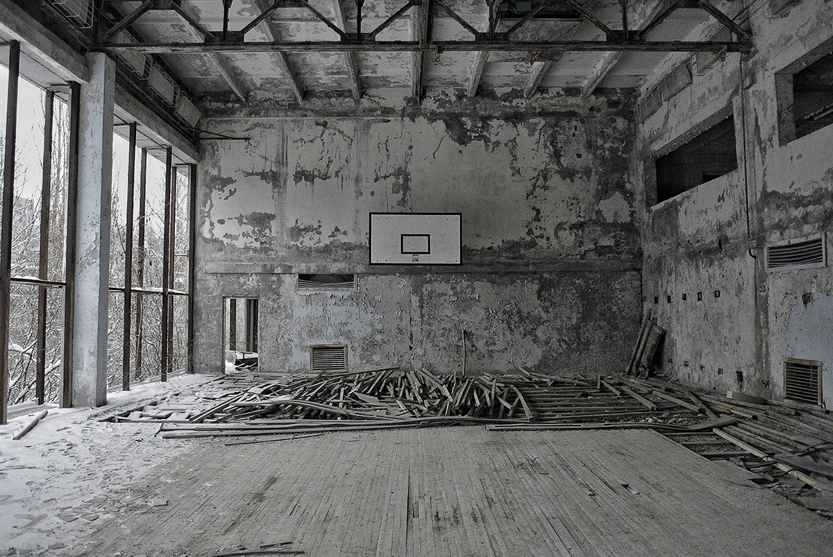 Chernobyl: Pripyat High School | PZF Photography